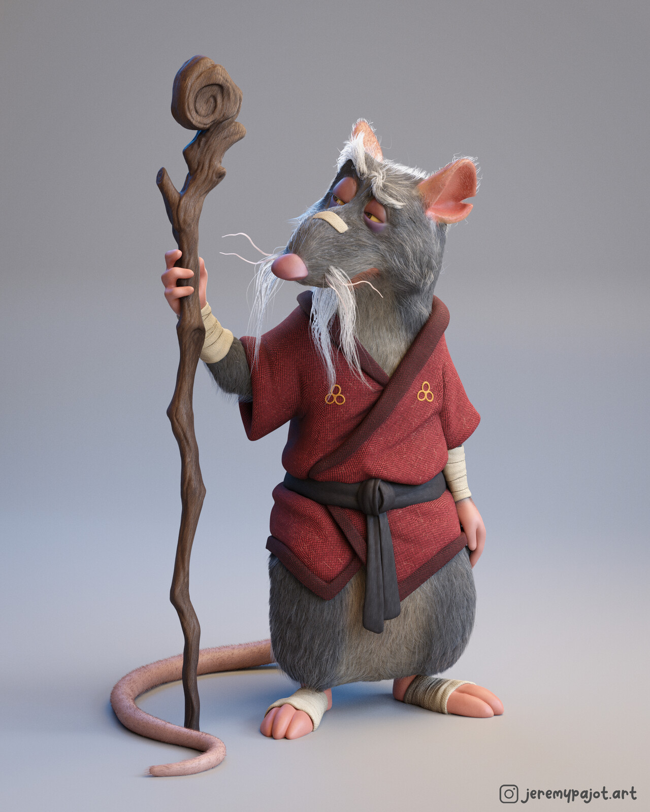 Jeremy Pajot - 3D master Splinter