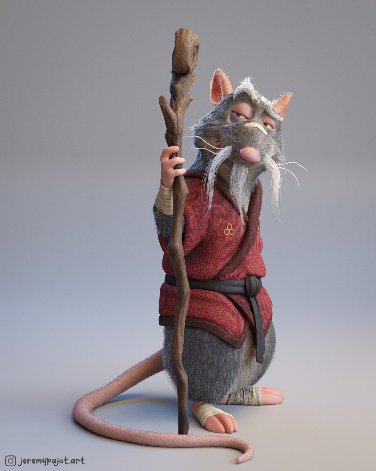 Jeremy Pajot - 3D master Splinter