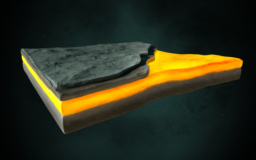 ArtStation - Geology artwork. Sill