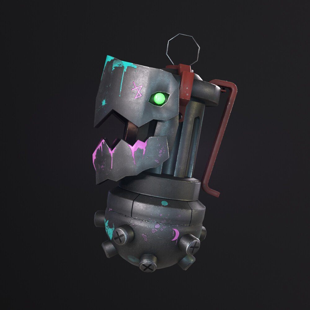 ArtStation - Jinx BOOM Grenade