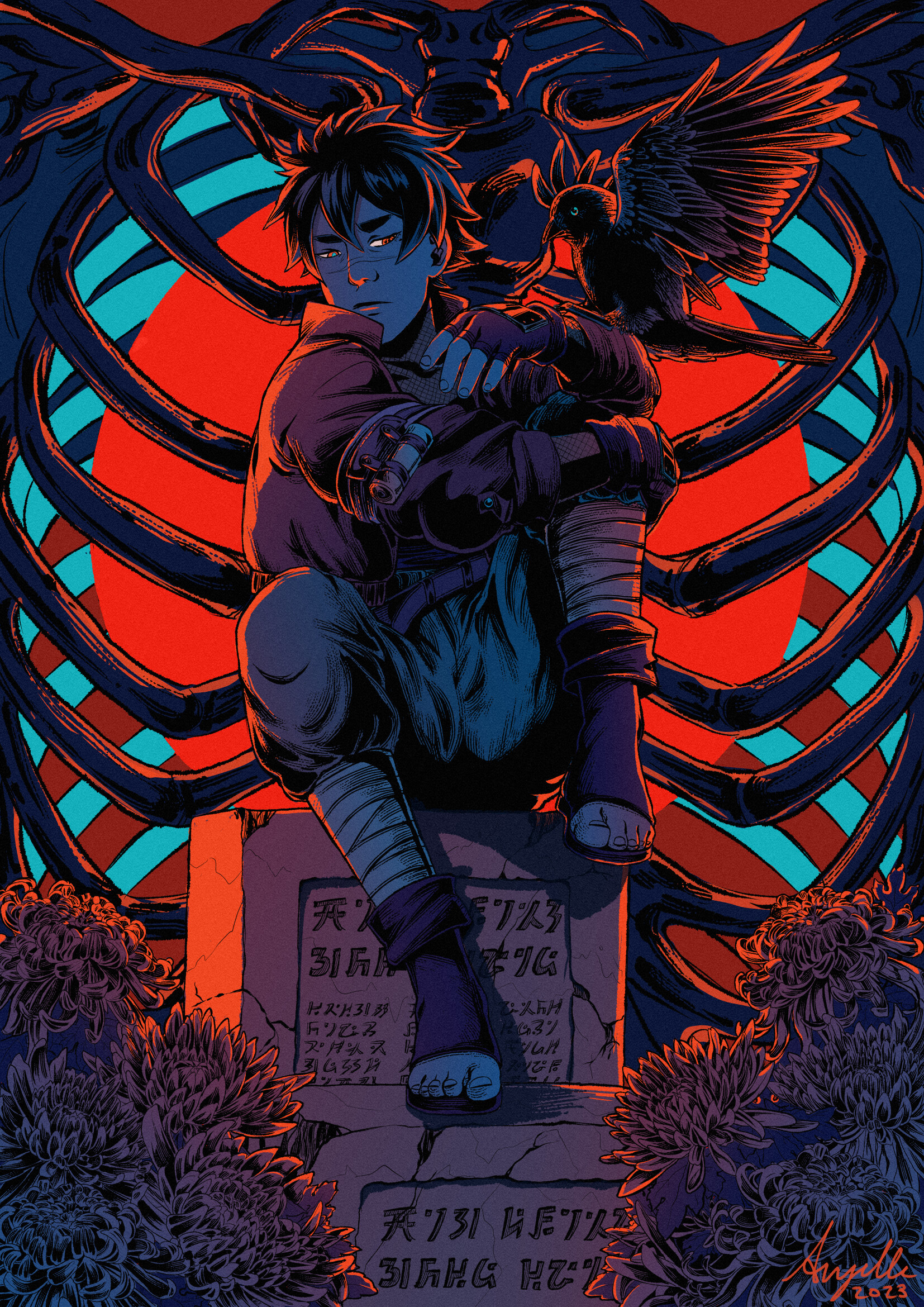 ArtStation - ANBU Crow