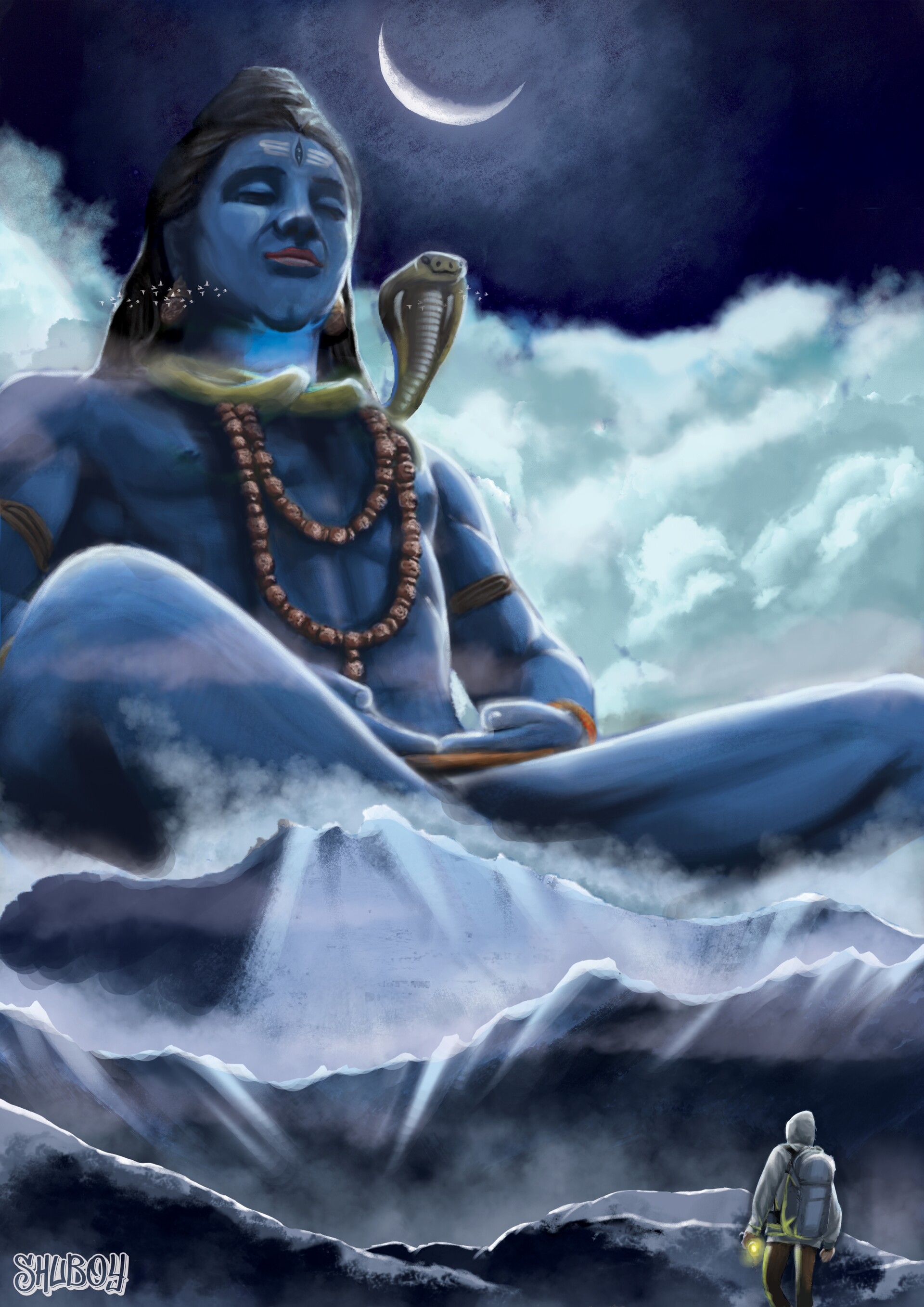 ArtStation - Divine Intervention (Lord Shiva)