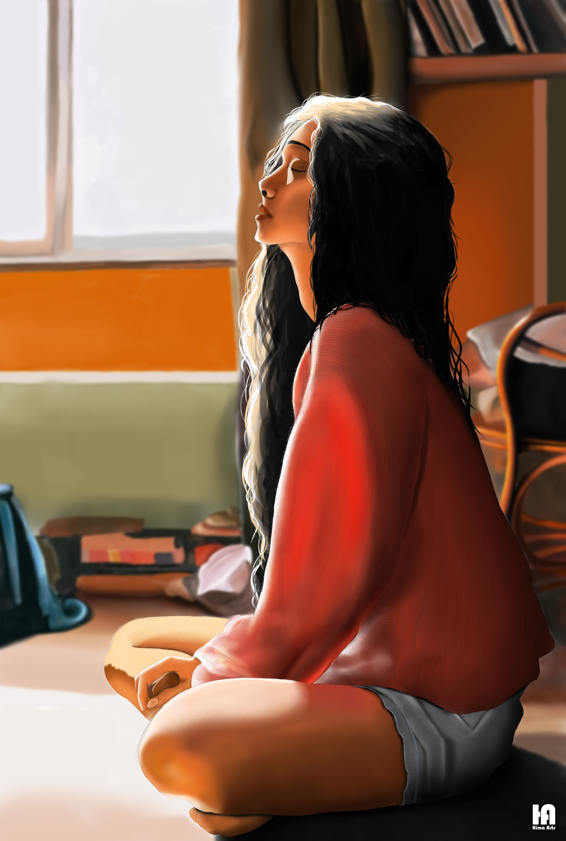 ArtStation - Sun Kissed Girl