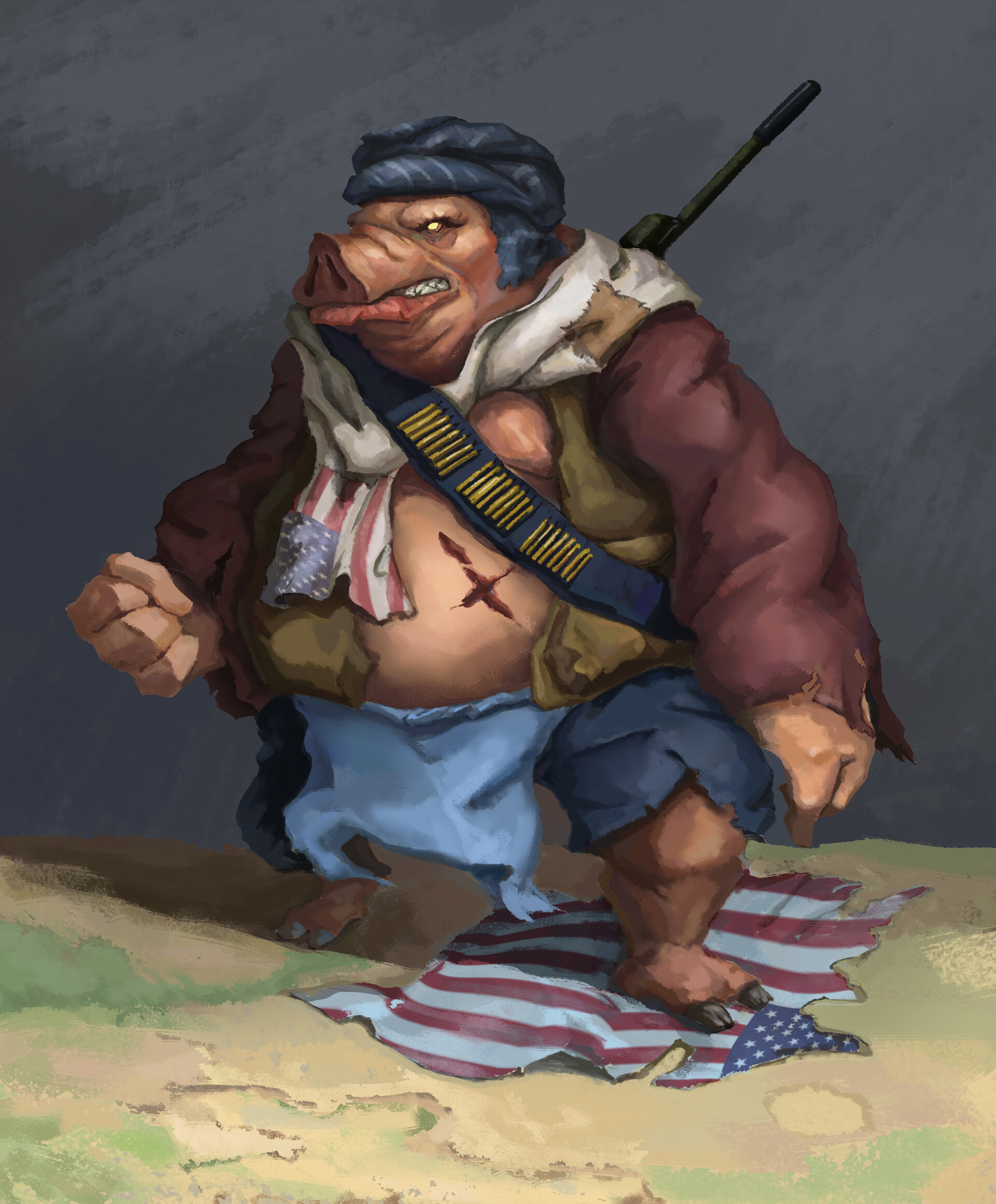 ArtStation - pig character