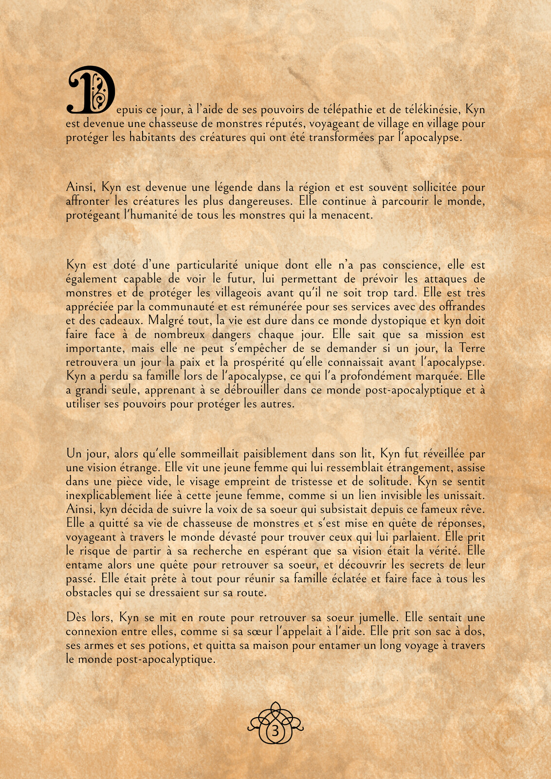 CORDEL Julia - Athenarc - Un passé, un présent, un futur : L'histoire de Kyn la chasseuse de ...