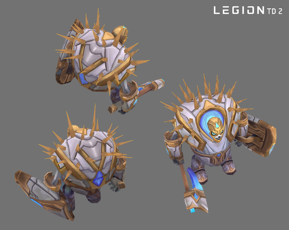 ArtStation - Legion TD 2 skin designs (24 characters)