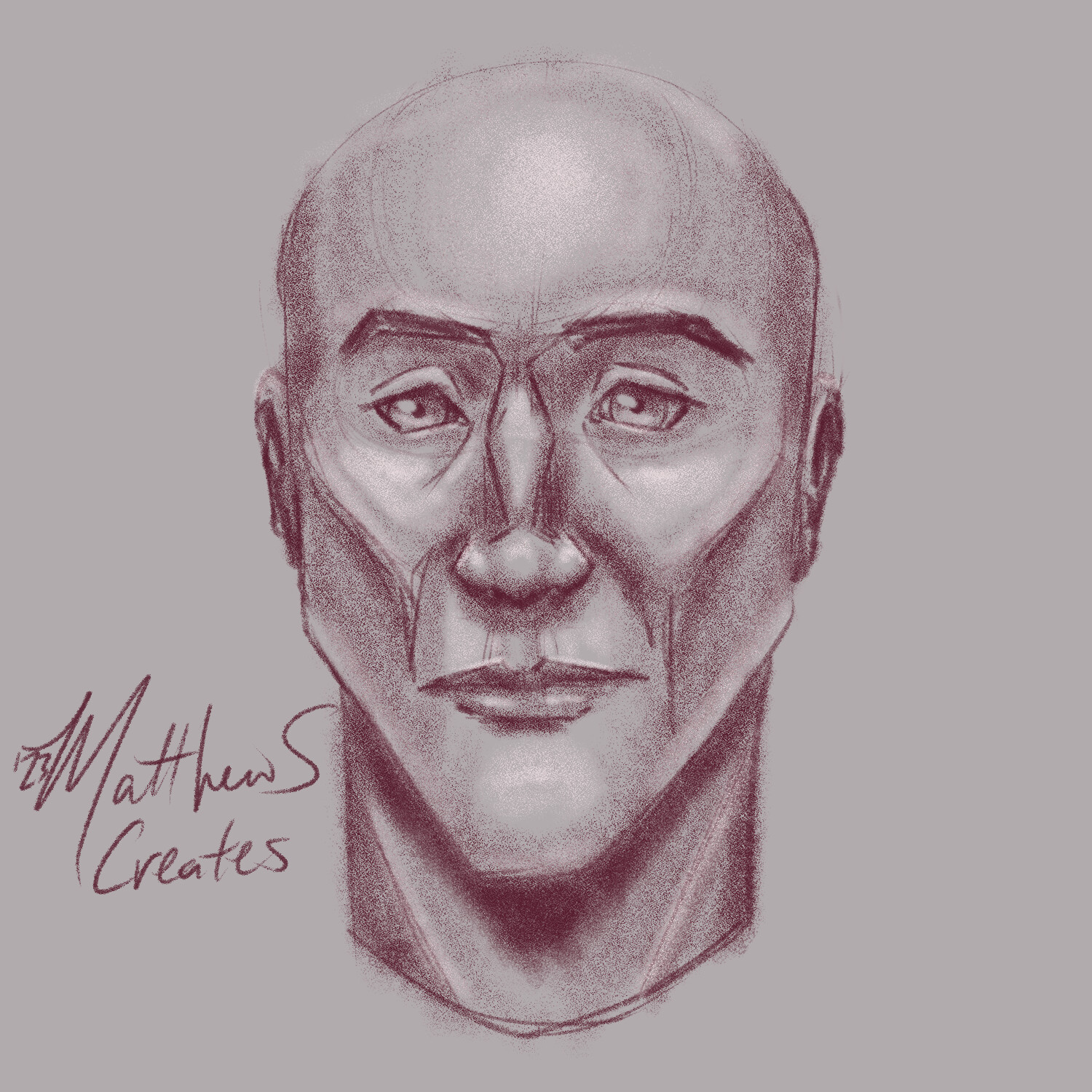 ArtStation - Portrait Drawing Challenge 10/150