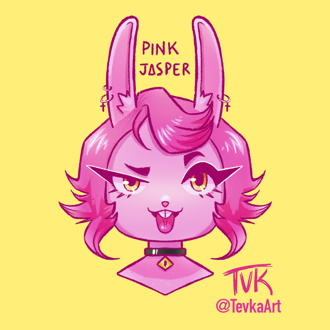 ArtStation - Icon - pink jasper