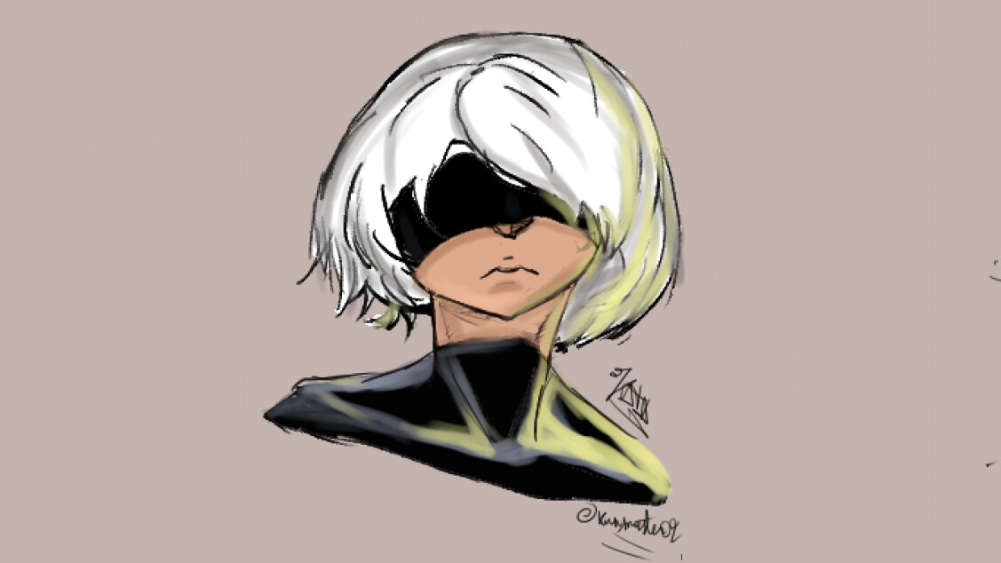 ArtStation - 2B nier automata