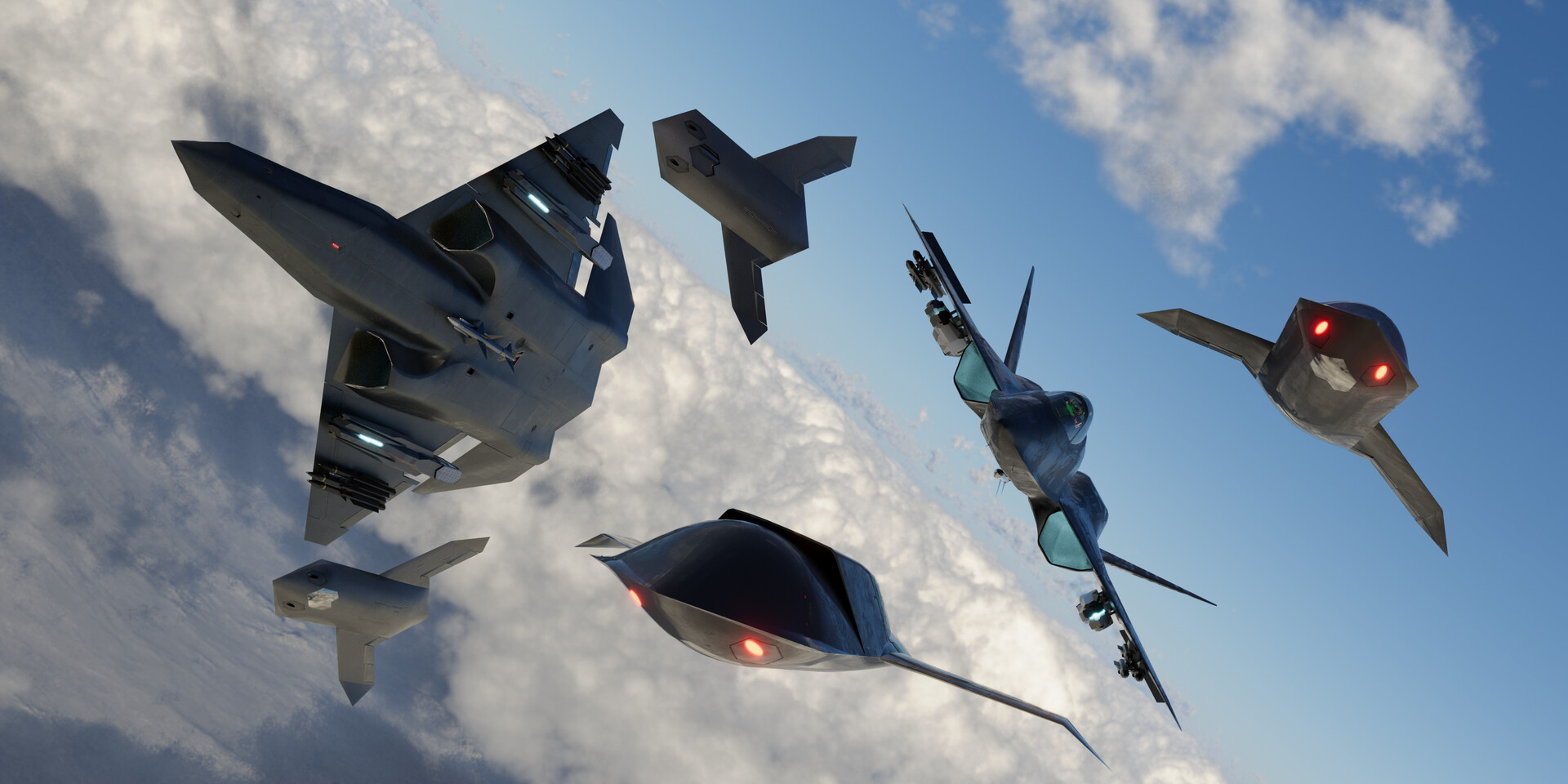 AR020 - YF-23 || Black Widow x Grey Ghost