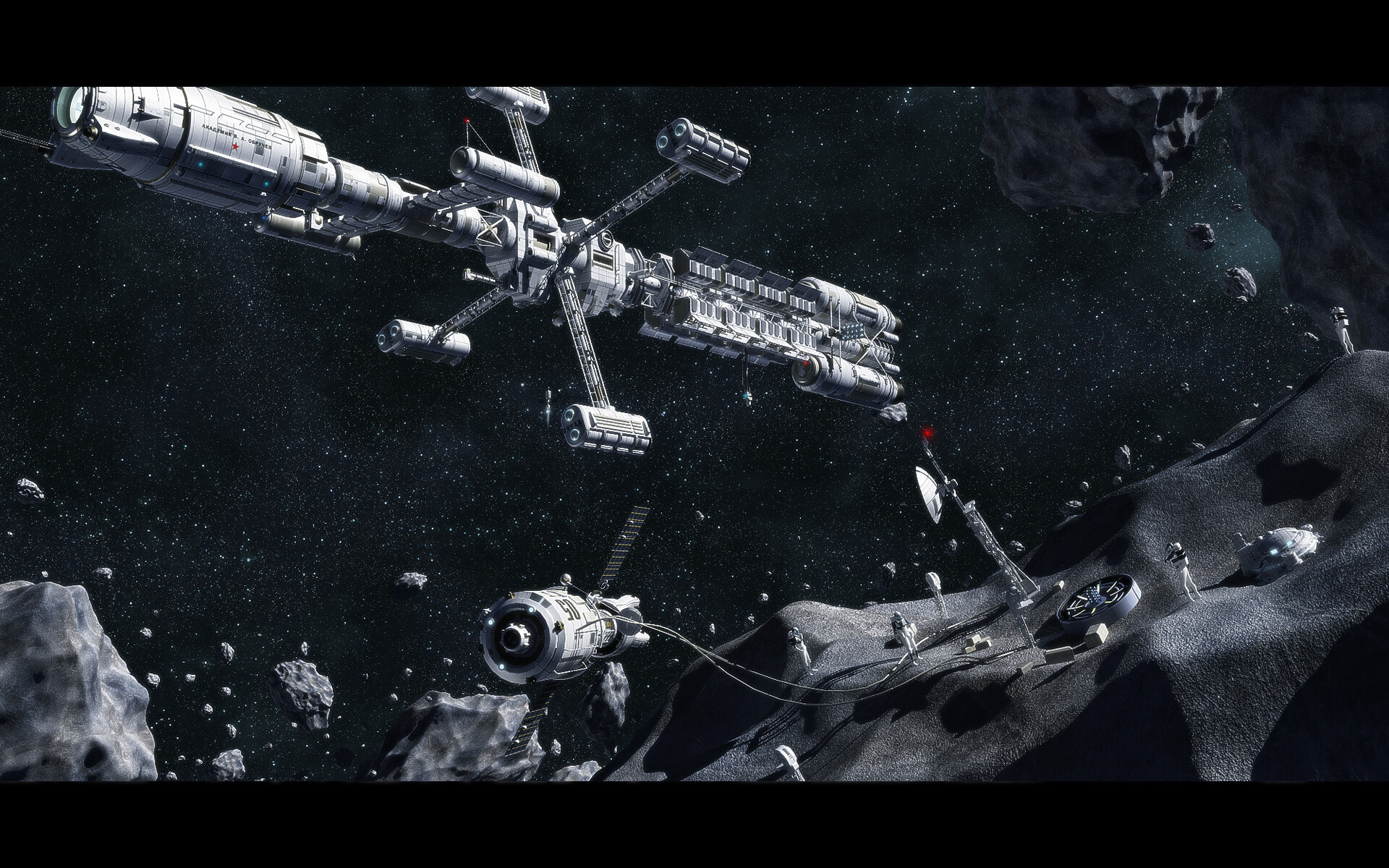 ArtStation - Scientific ship