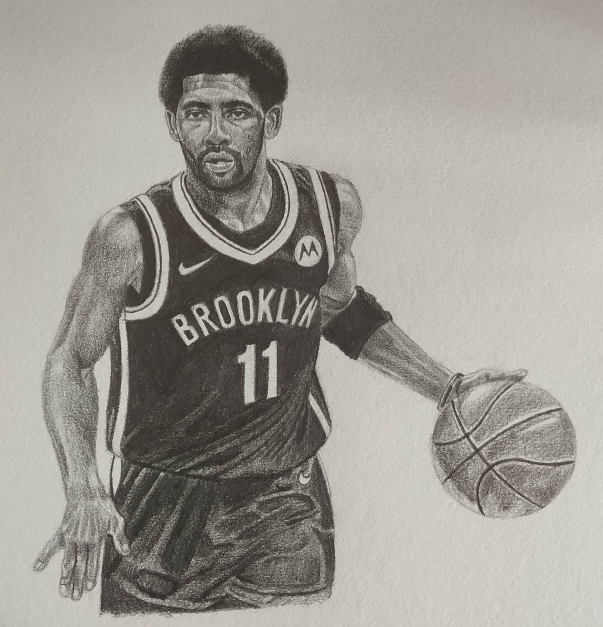 ArtStation - Kyrie Irving Pencil Drawing