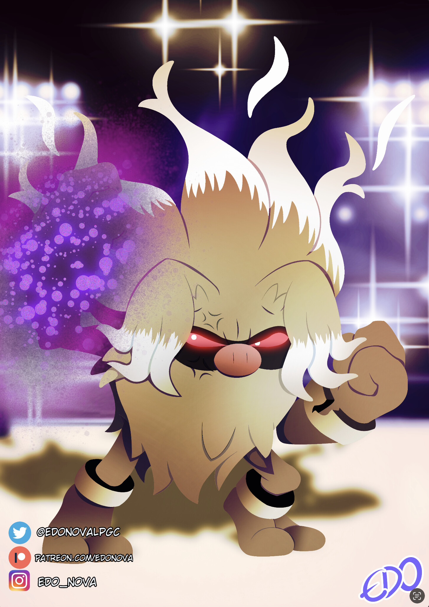 ArtStation - Annihilape - The Rage Spirit