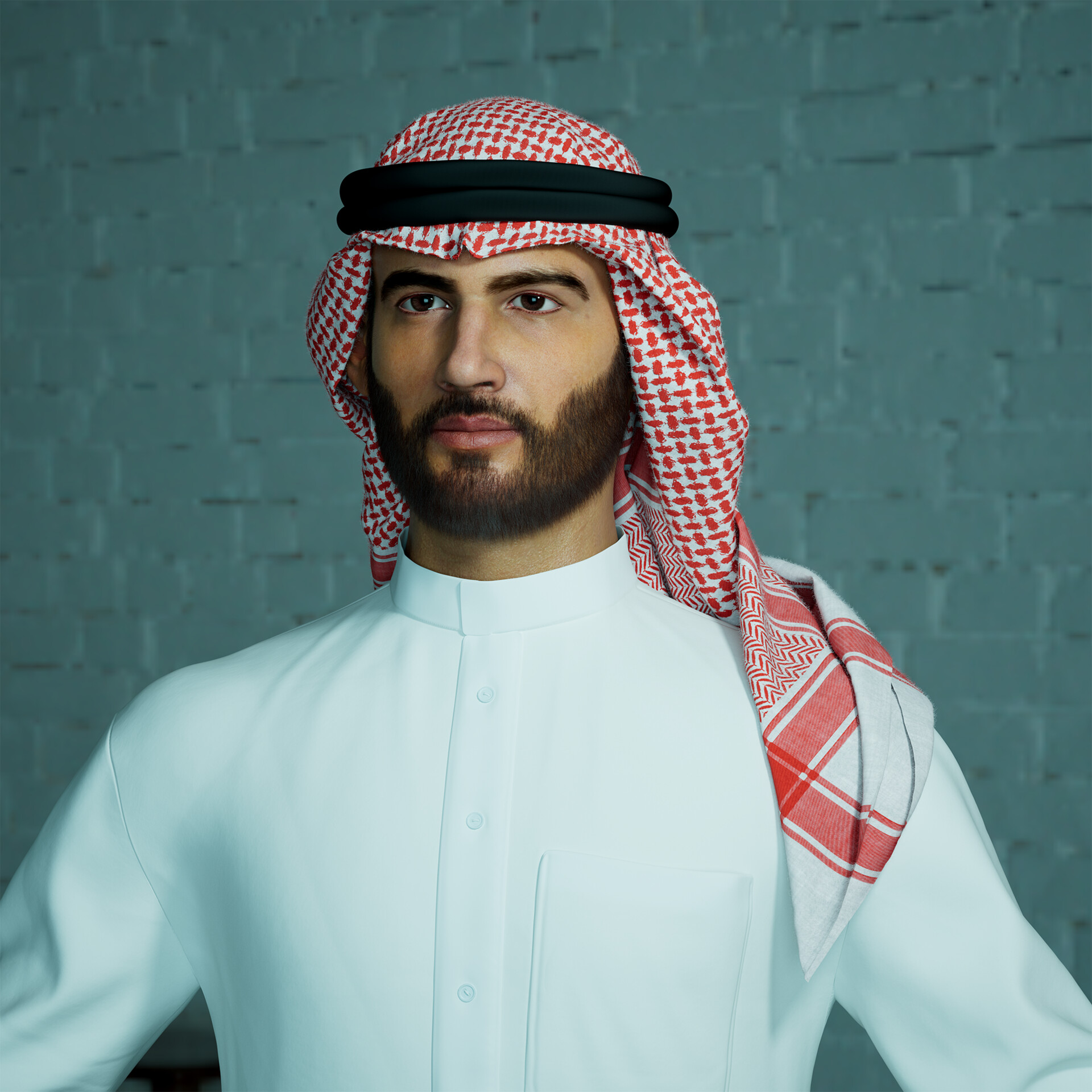 ArtStation - Saudi Clothing