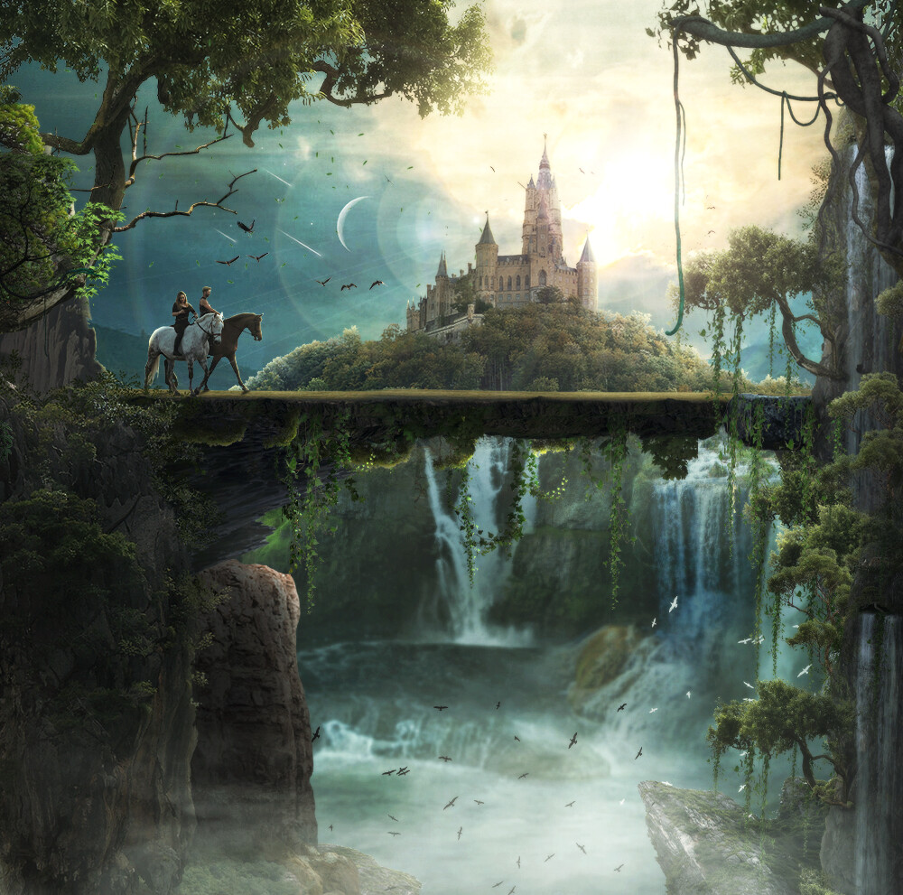 ArtStation - Tutorial Fantasy Manipulation photoshop