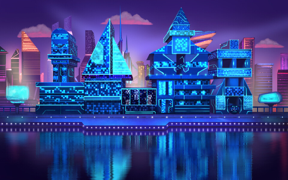 ArtStation - WF Cyber City