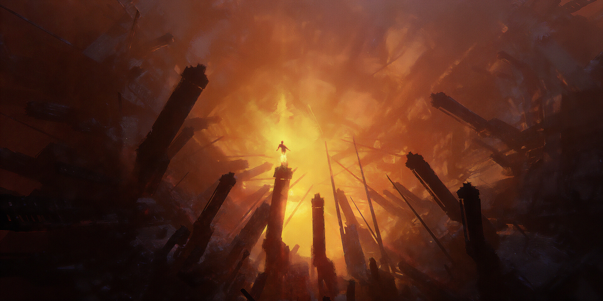 ArtStation - Domain of Fire Elementals