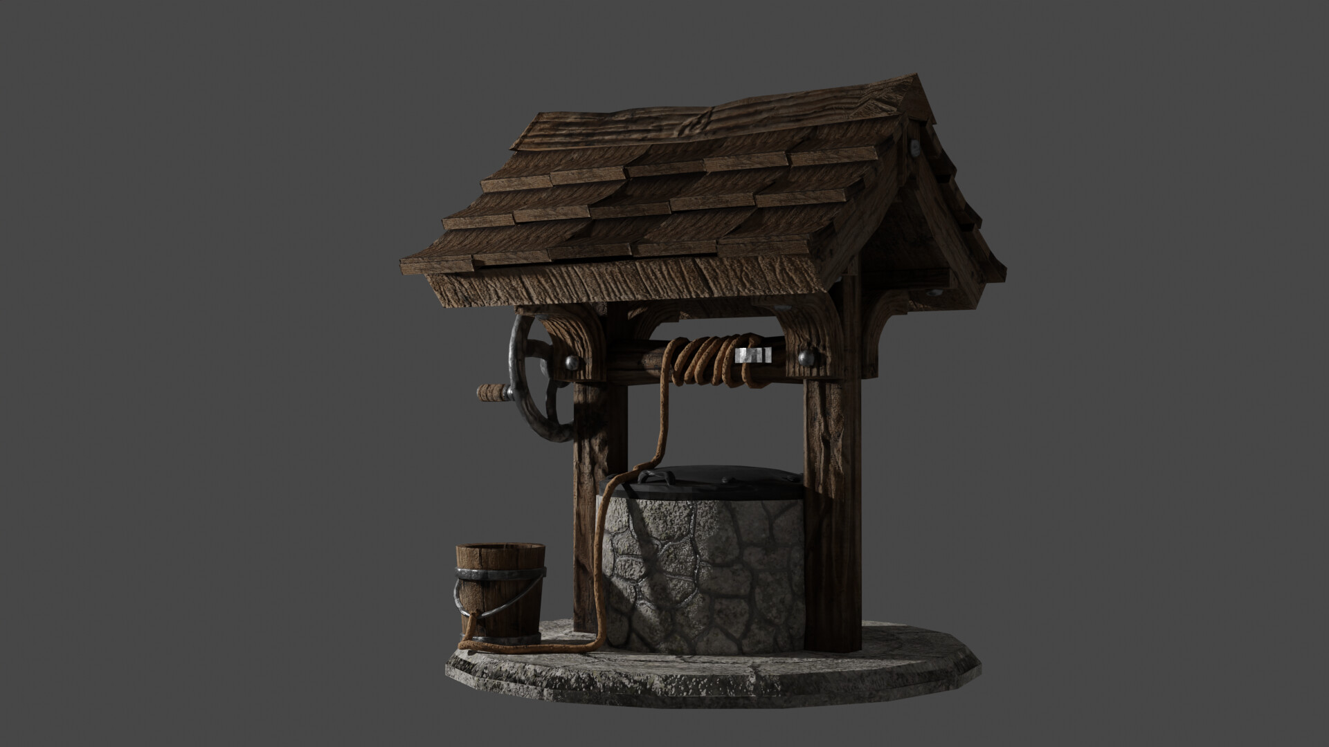 ArtStation - wishing well