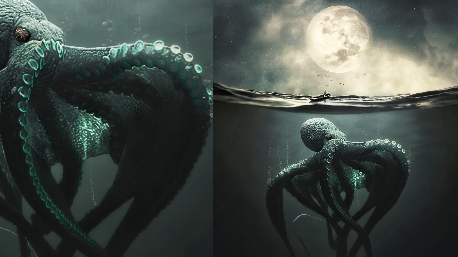 ArtStation - Tutorial Photoshop Surreal Fantasy Underwater Manipulation ...