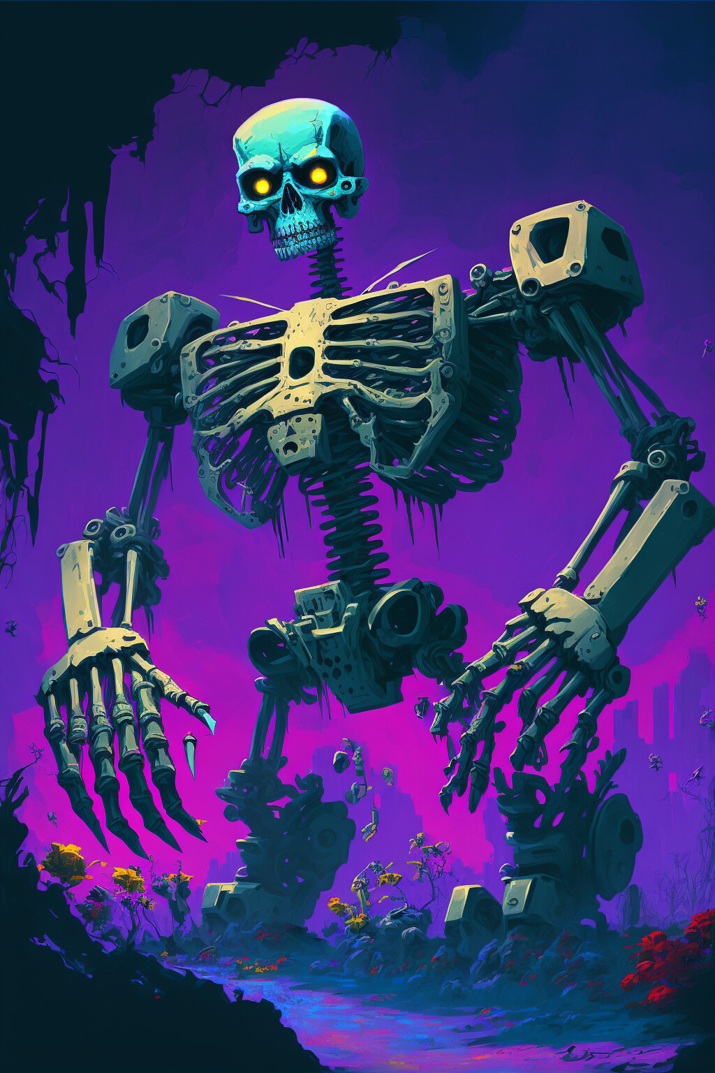 Gordon Mata - Skeleton Robot