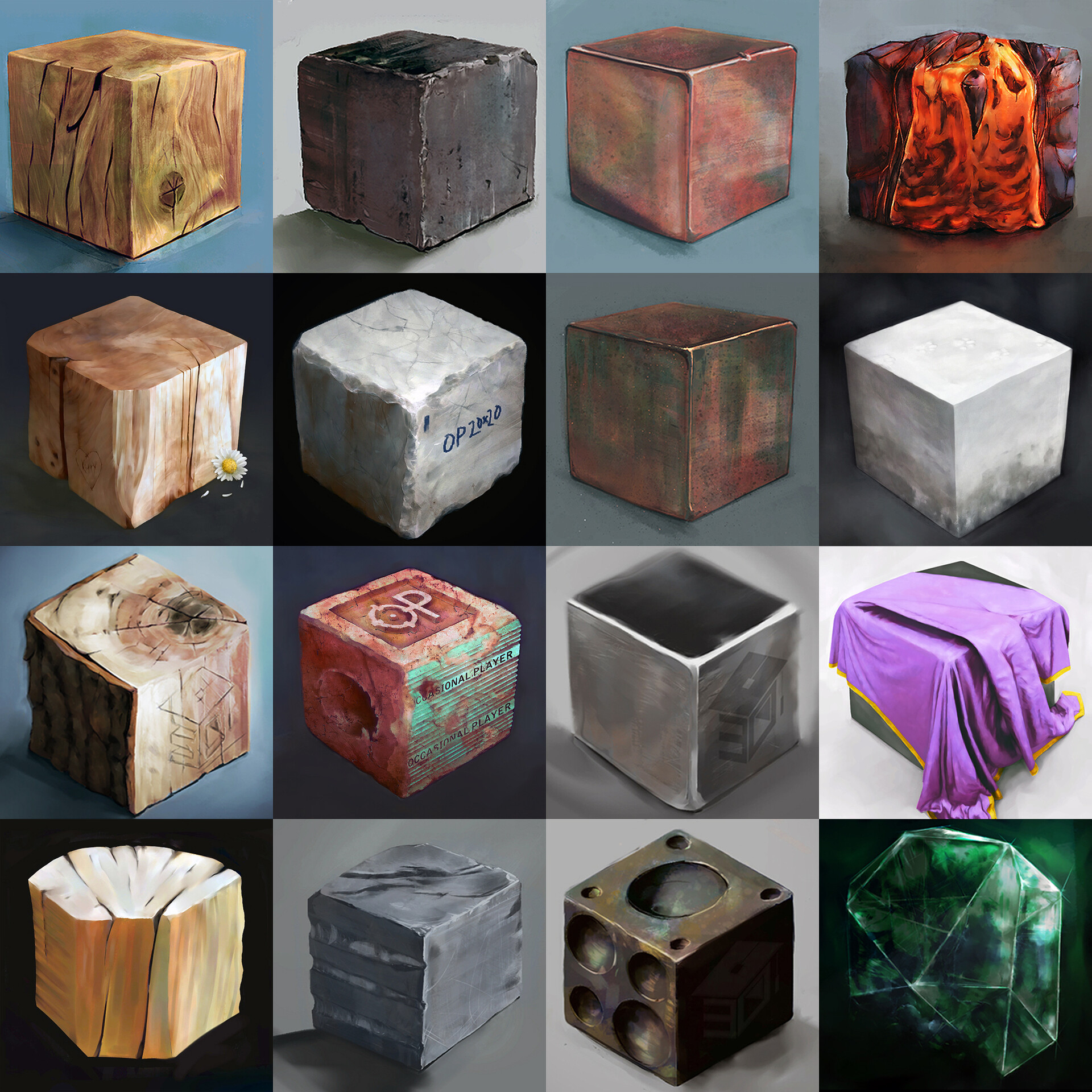 ArtStation - Material Studies