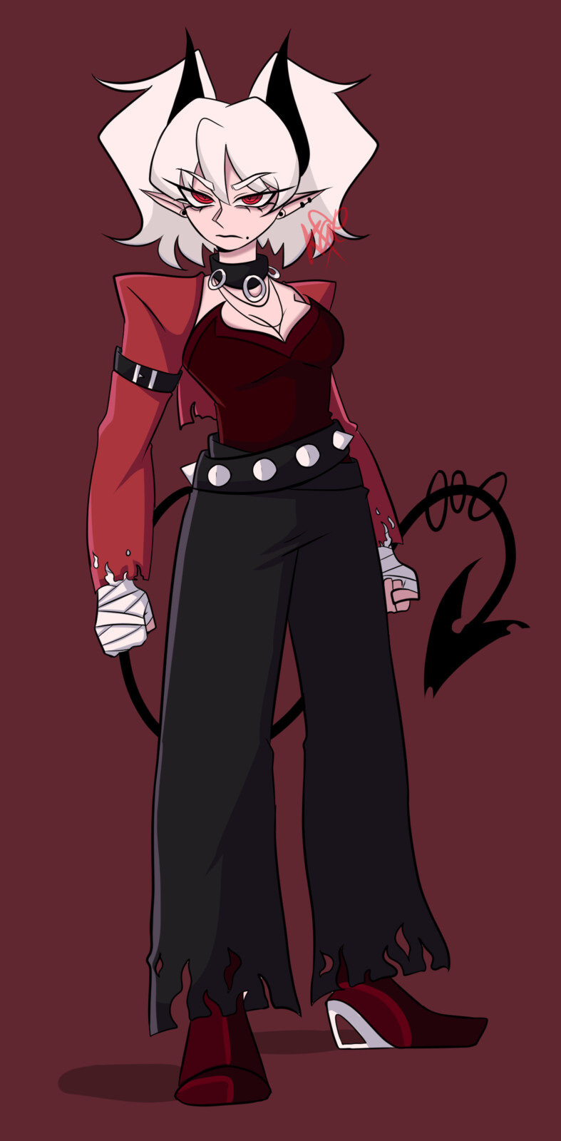 KageOna - Arioch The Vengeance Demon (OC)