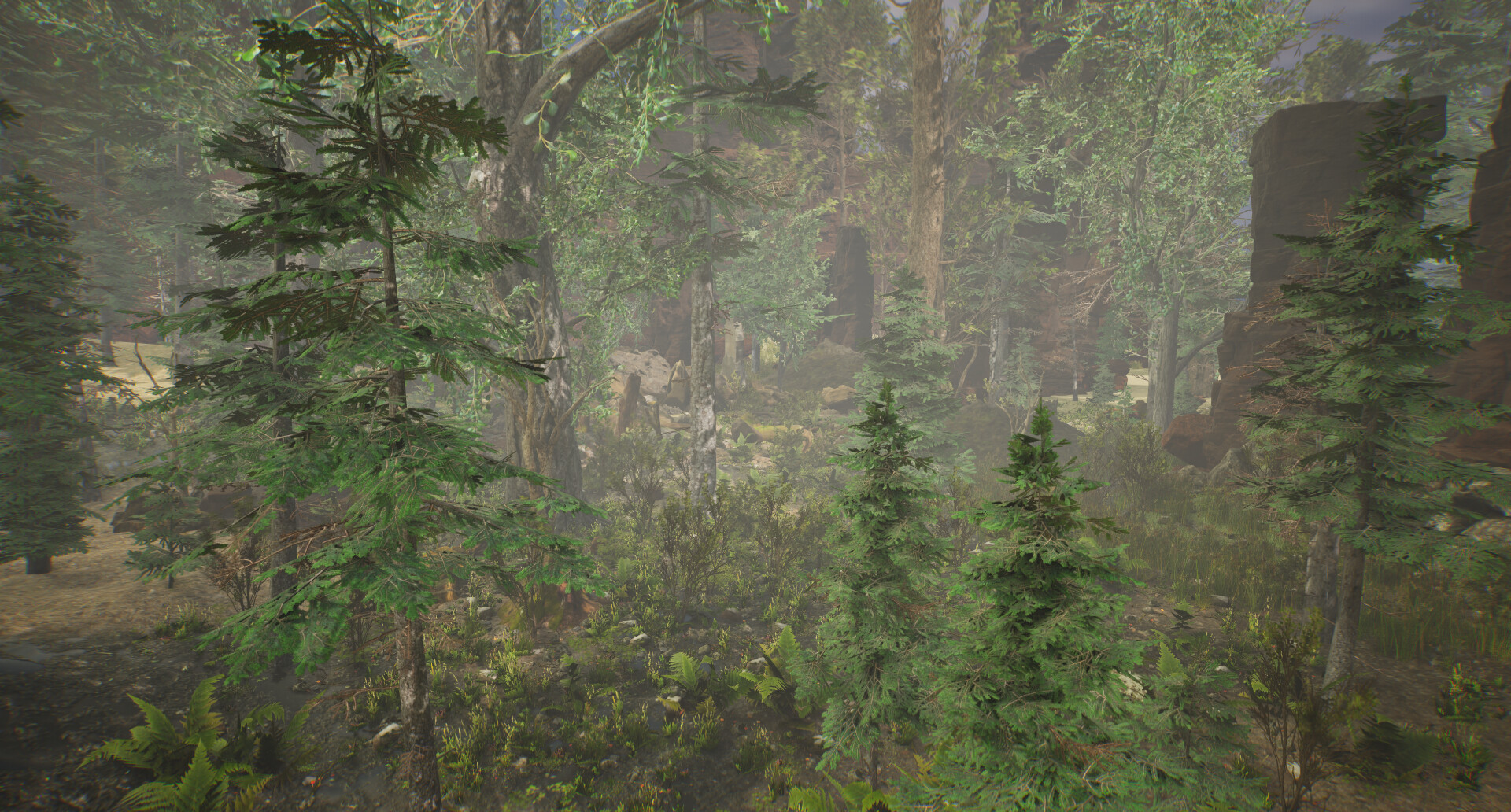 ArtStation - Quarry Forest Trail [UE5.0.3]