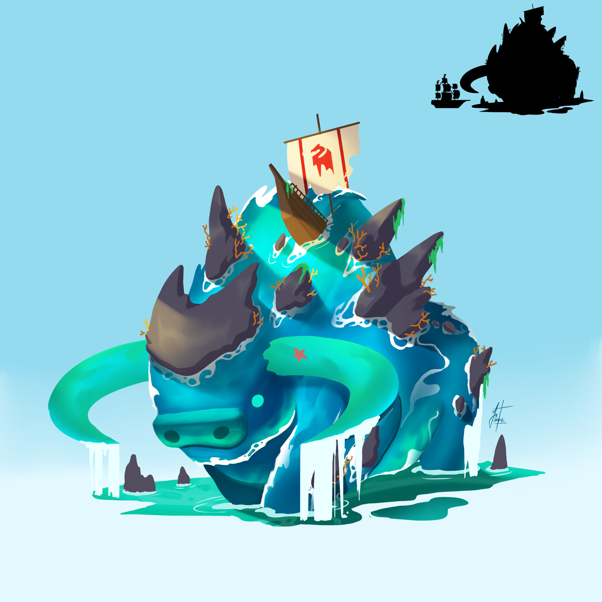 ArtStation - Water Bull