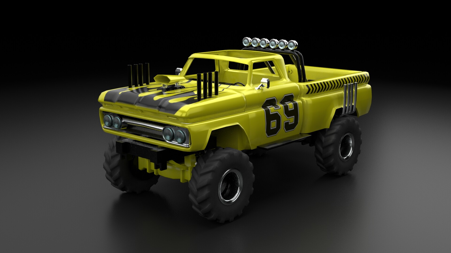 ArtStation - Monster Truck
