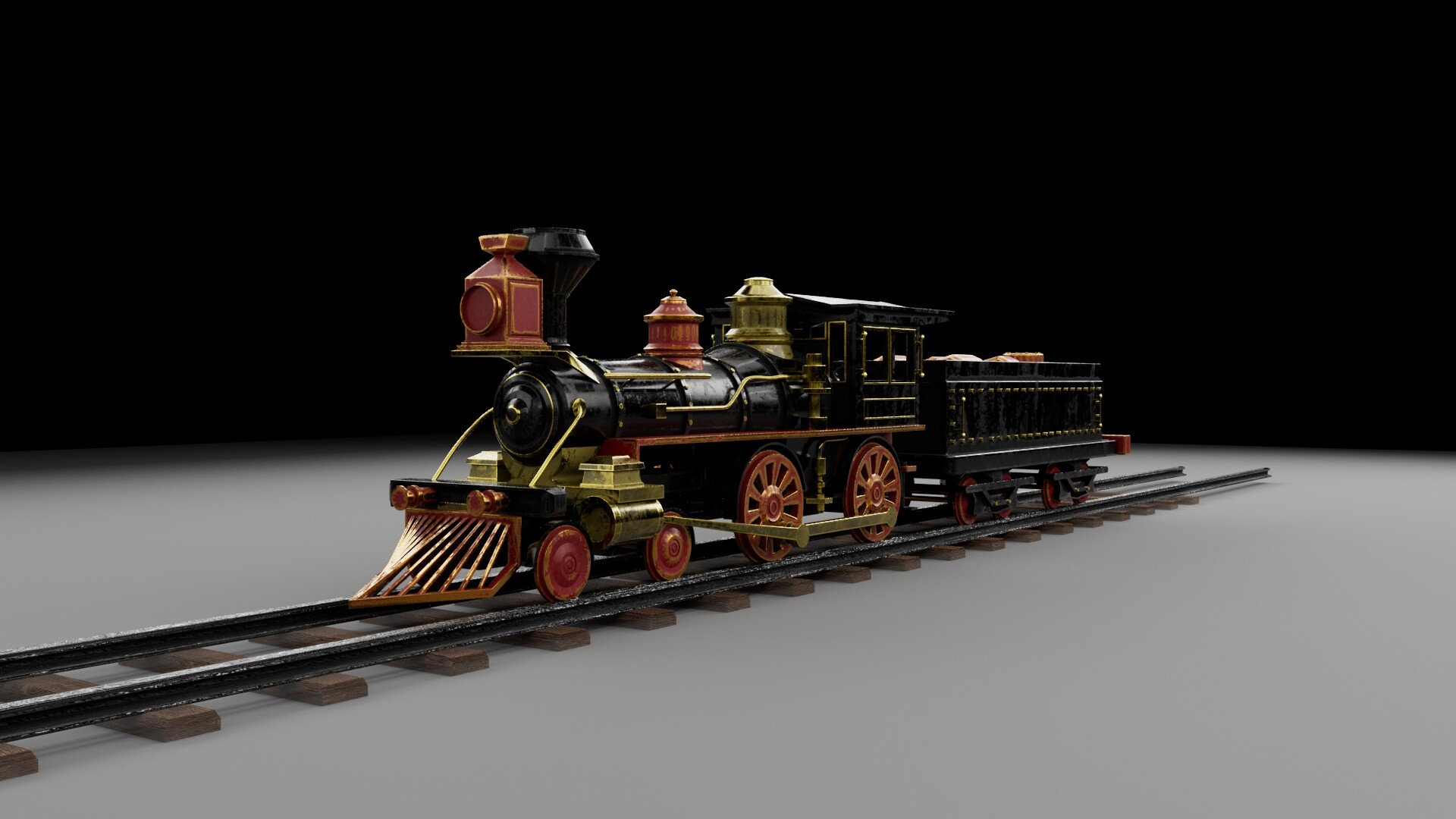 ArtStation - Steam Engine Train