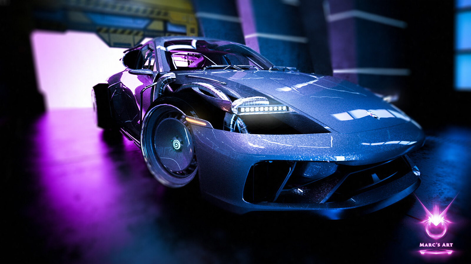 ArtStation - MA-Cyber Car