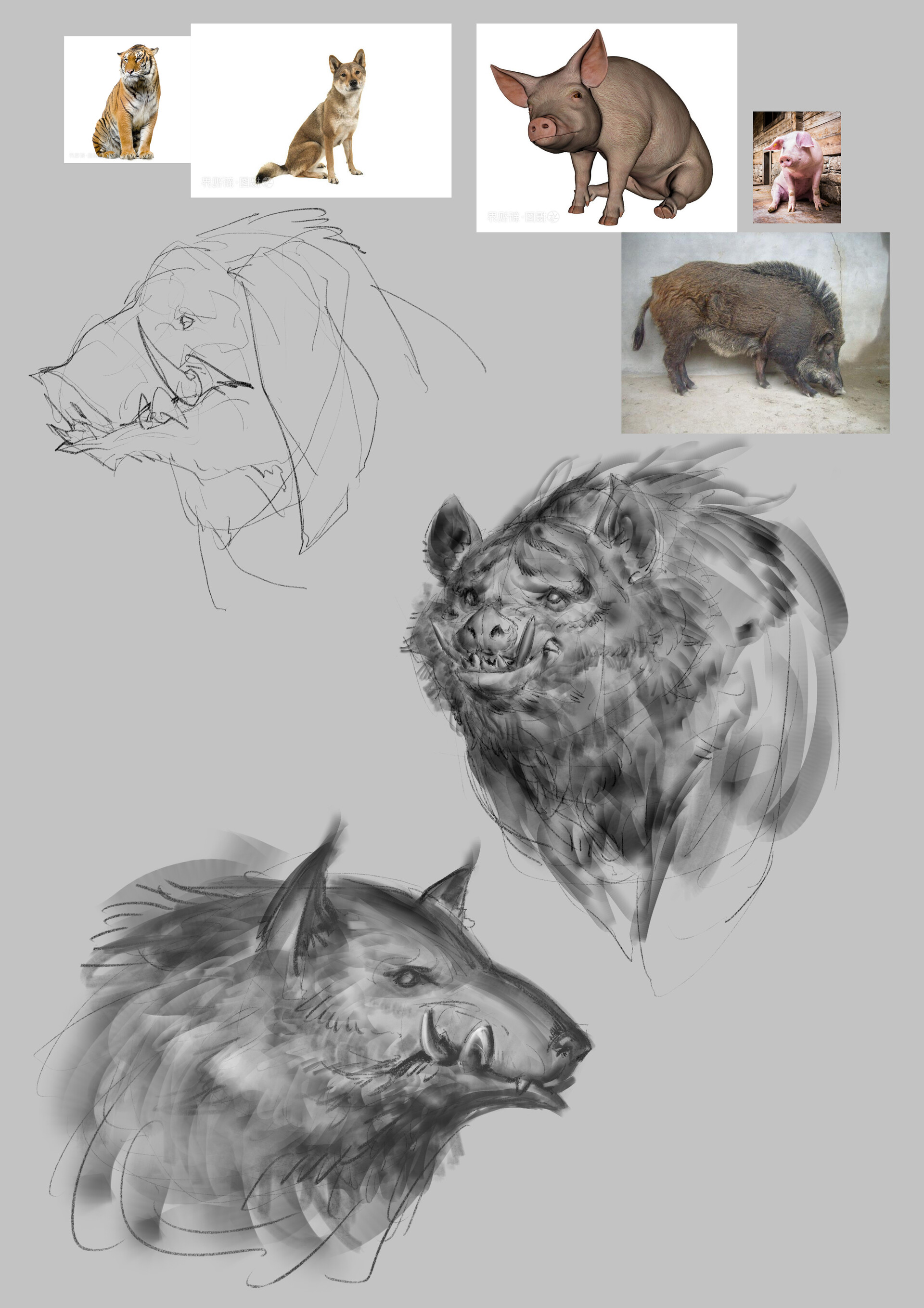 ArtStation - Hybrid organisms