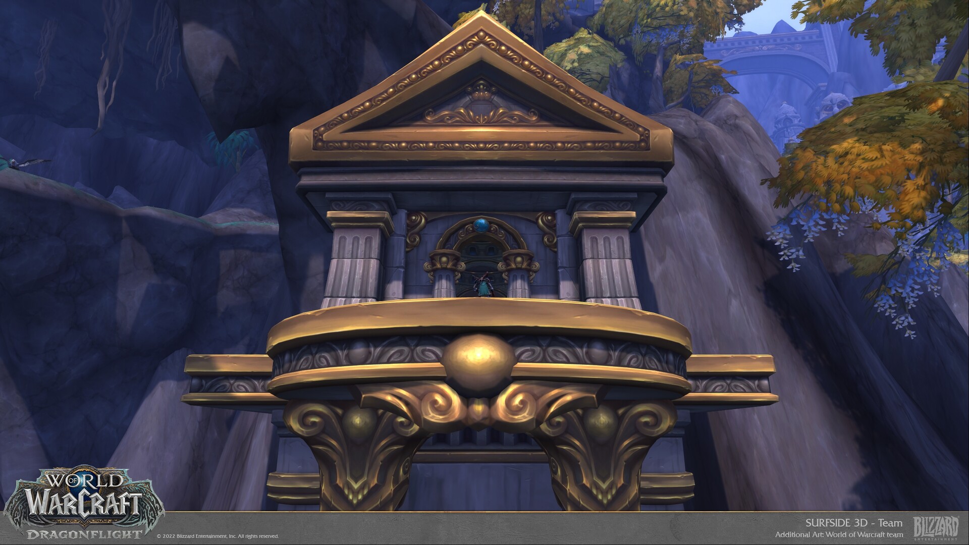 SURFSIDE 3D - World of Warcraft Dragonflight - Titan Architecture