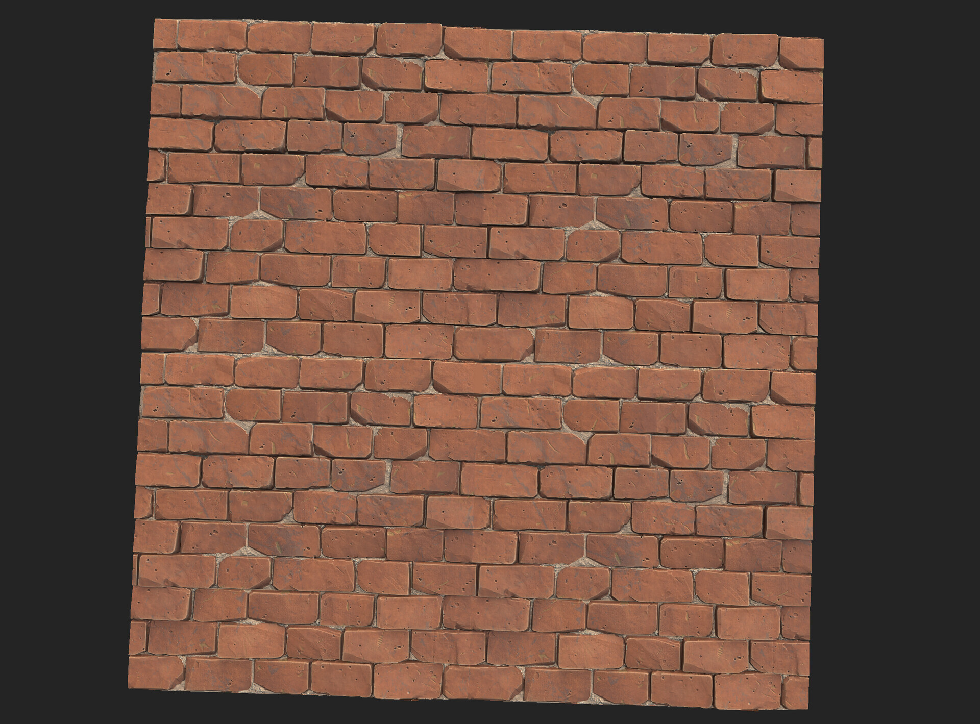 ArtStation - Stylized Brick tile