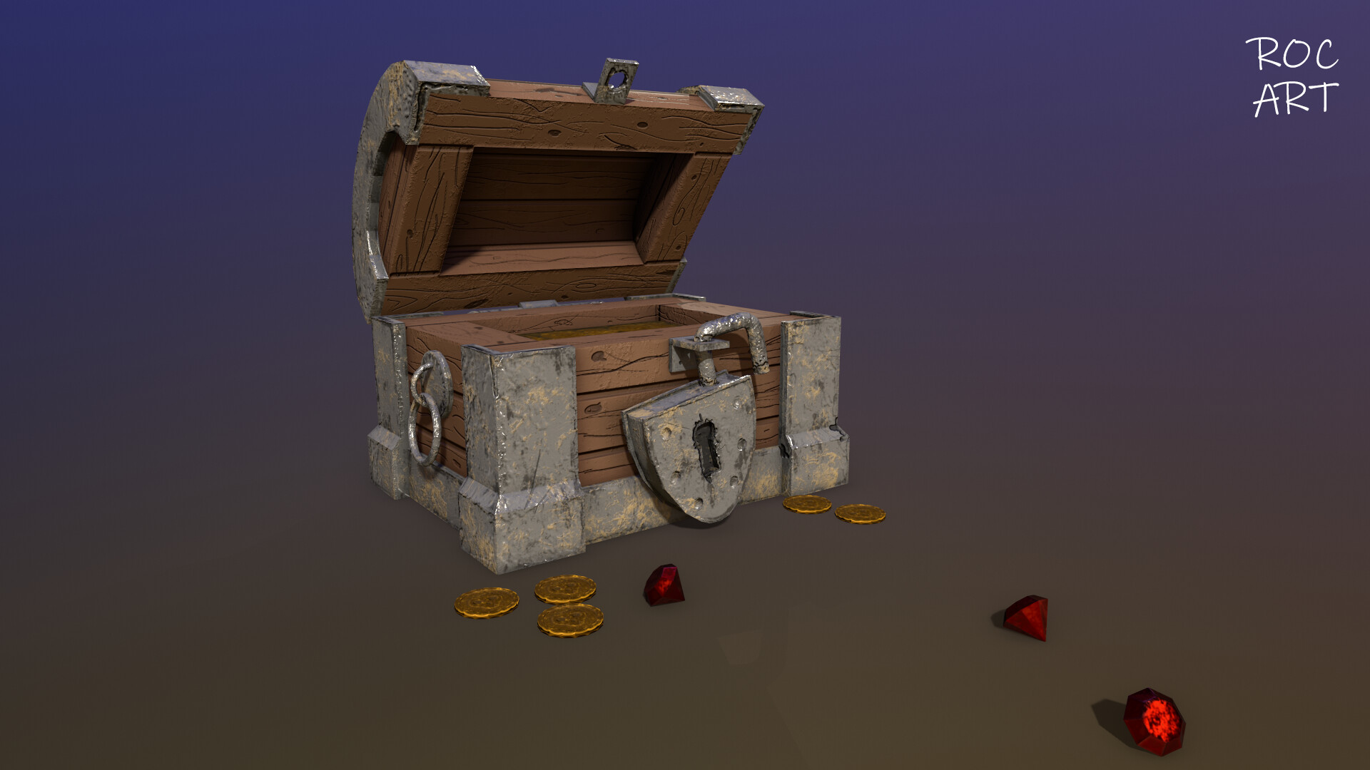 ArtStation - Pirate Chest Adventure