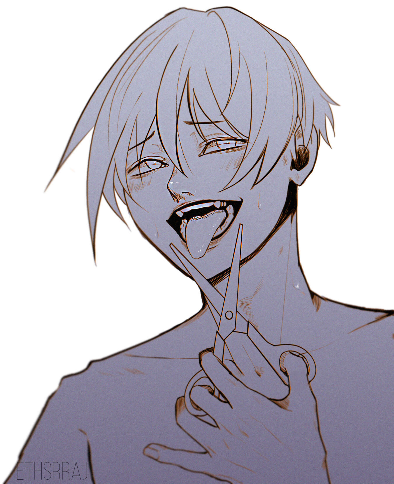 ArtStation - OC Anime Style│Scissors