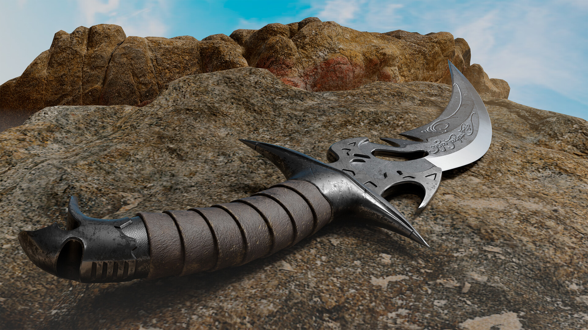 ArtStation - A sacrificial dagger