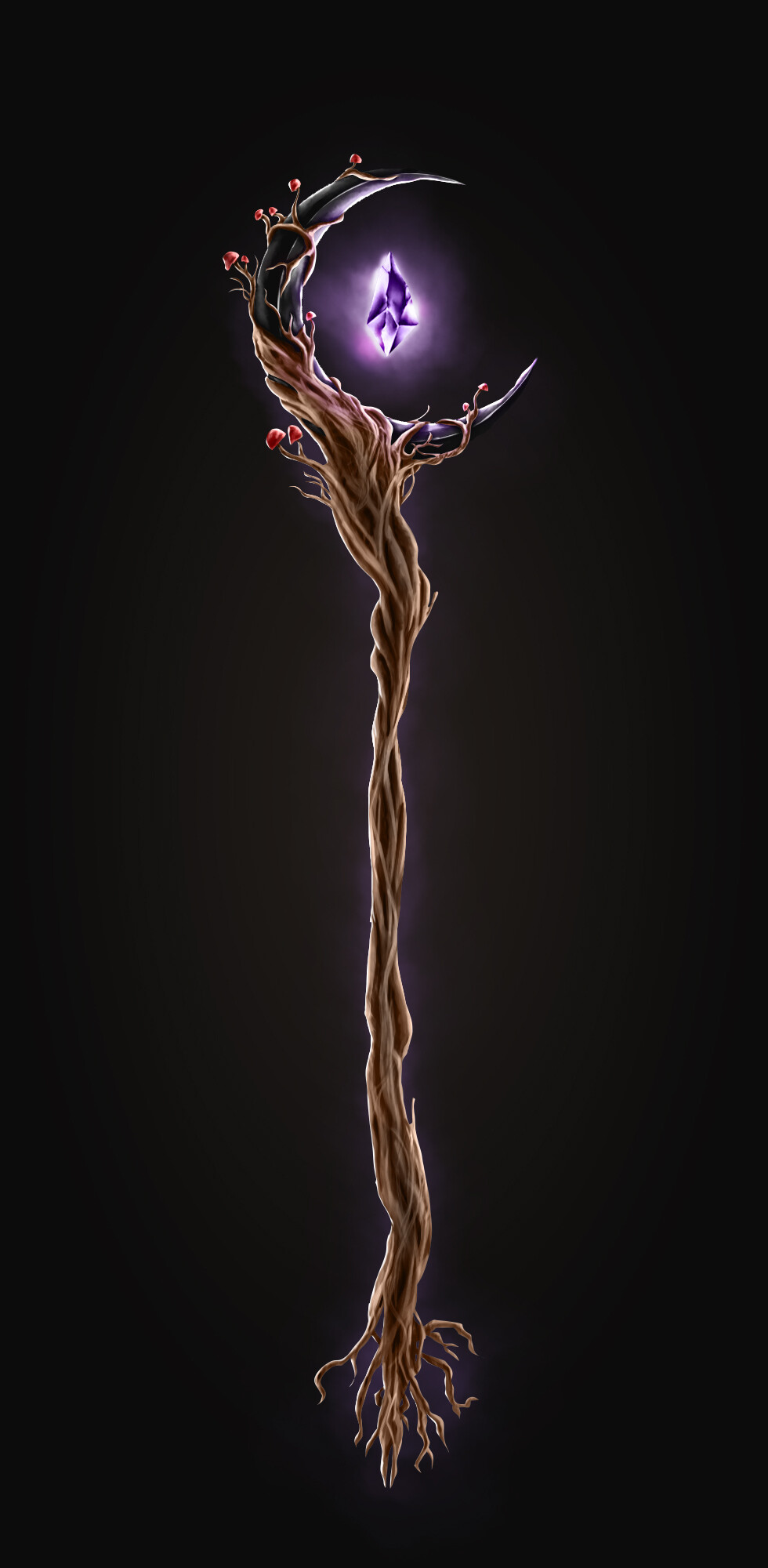 ArtStation - Druidic Staff