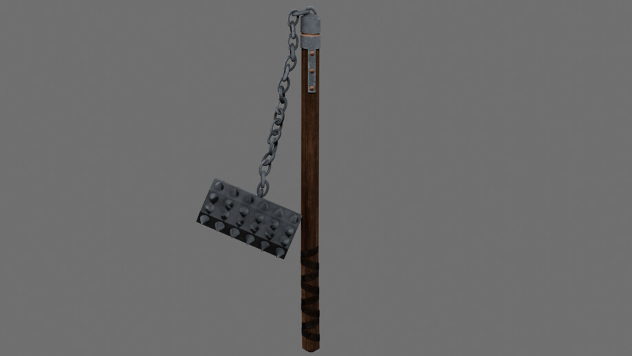 ArtStation - Hammer Flail model
