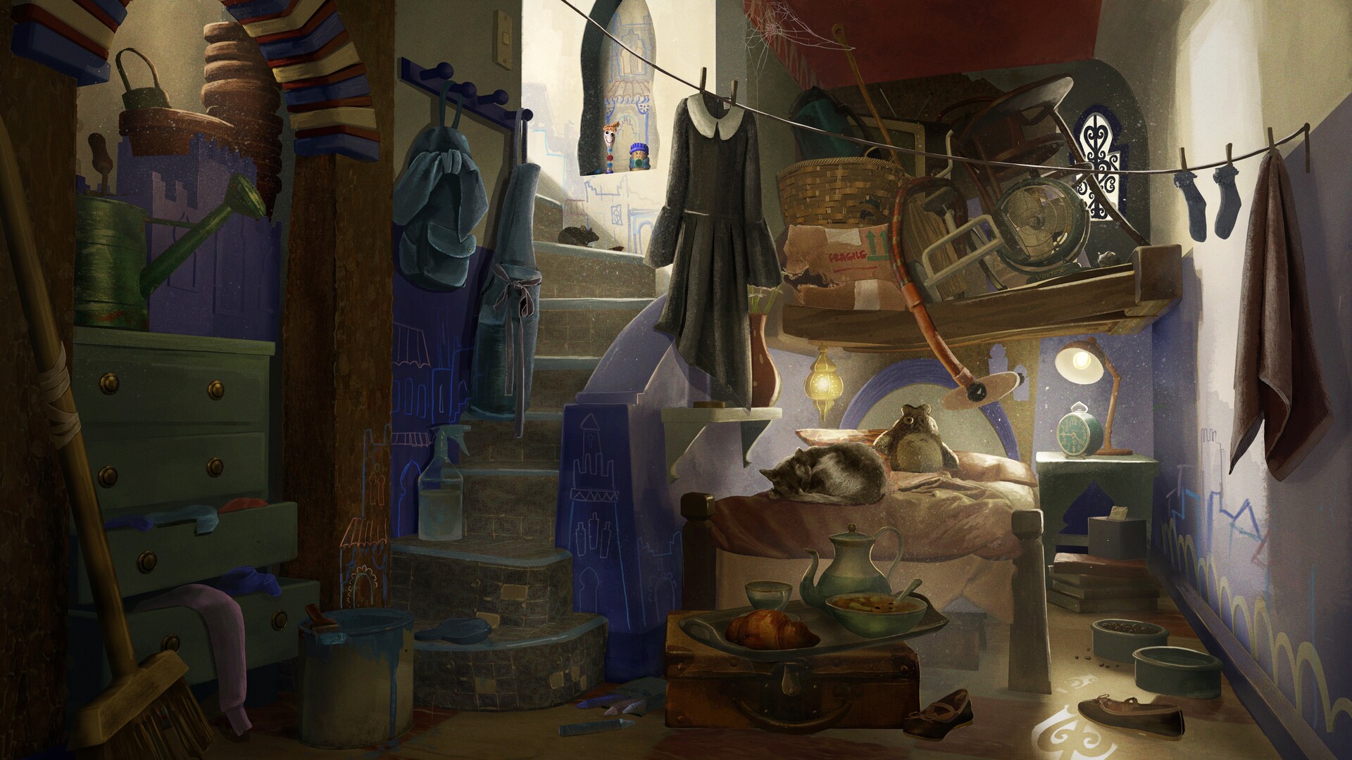Jen Ingertila - Kiki's Bedroom | Kiki's Delivery Service Morocco ...
