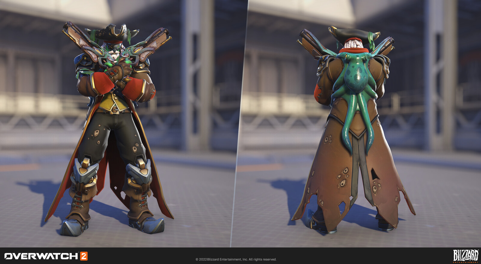 Aitor Ansio - OVERWATCH 2 - Reaper 'Cursed Captain' Character Skin