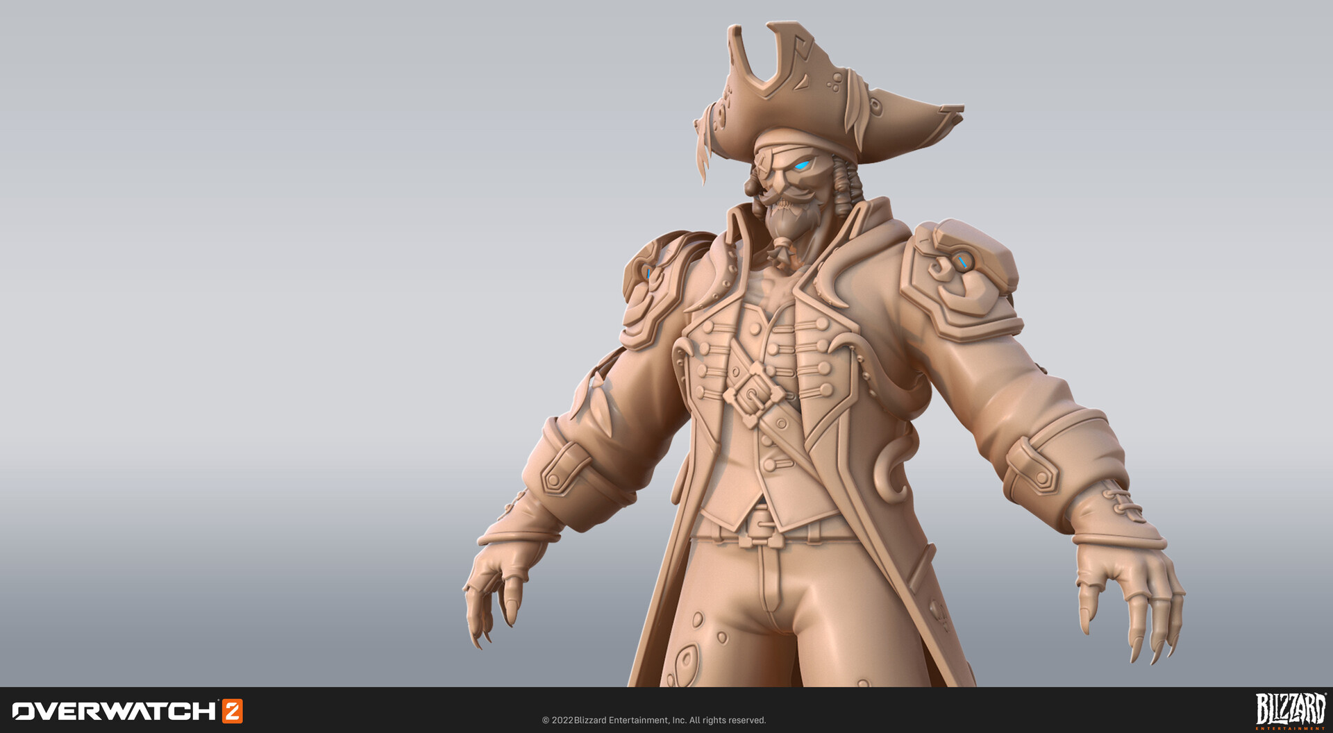 Aitor Ansio - OVERWATCH 2 - Reaper 'Cursed Captain' Character Skin