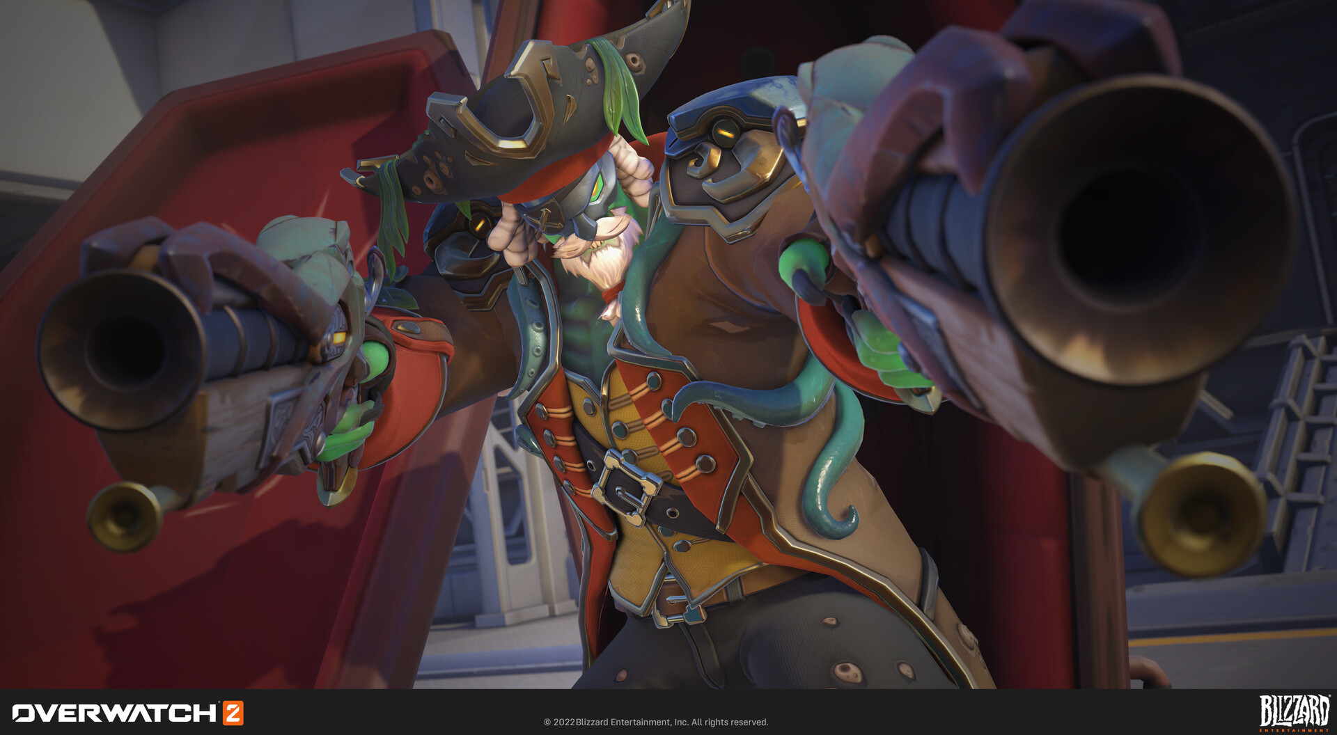 Aitor Ansio - OVERWATCH 2 - Reaper 'Cursed Captain' Character Skin