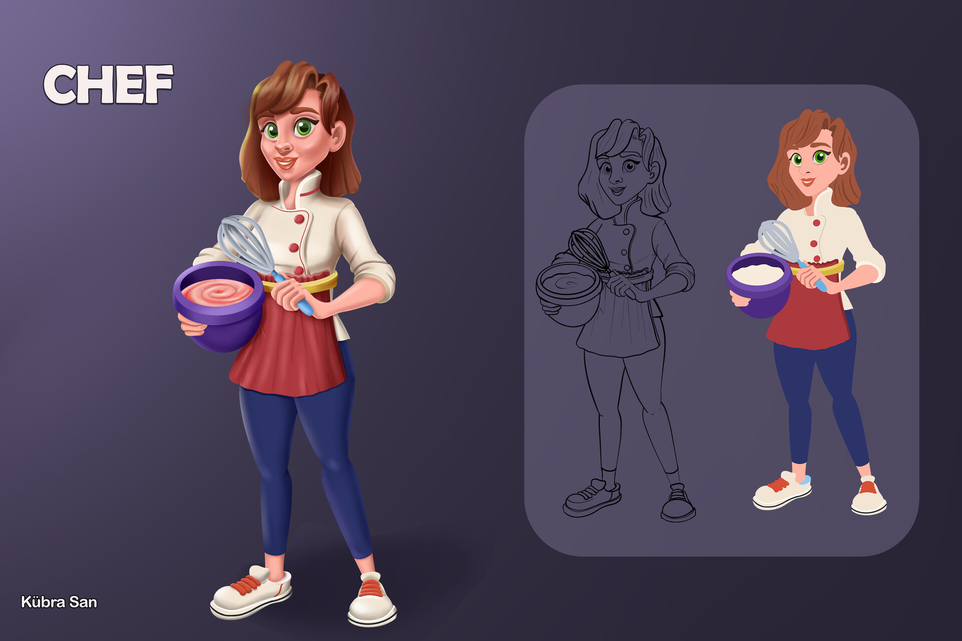 ArtStation - Chef character