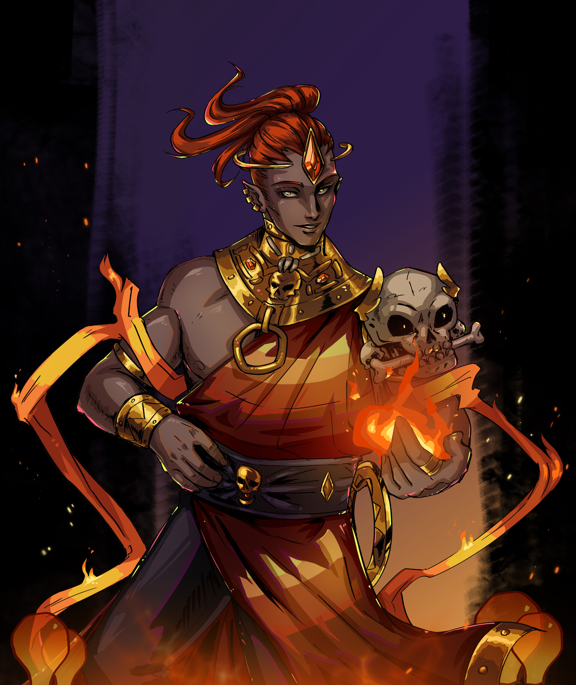 ArtStation - Hades Fan Concept: Phlegethon