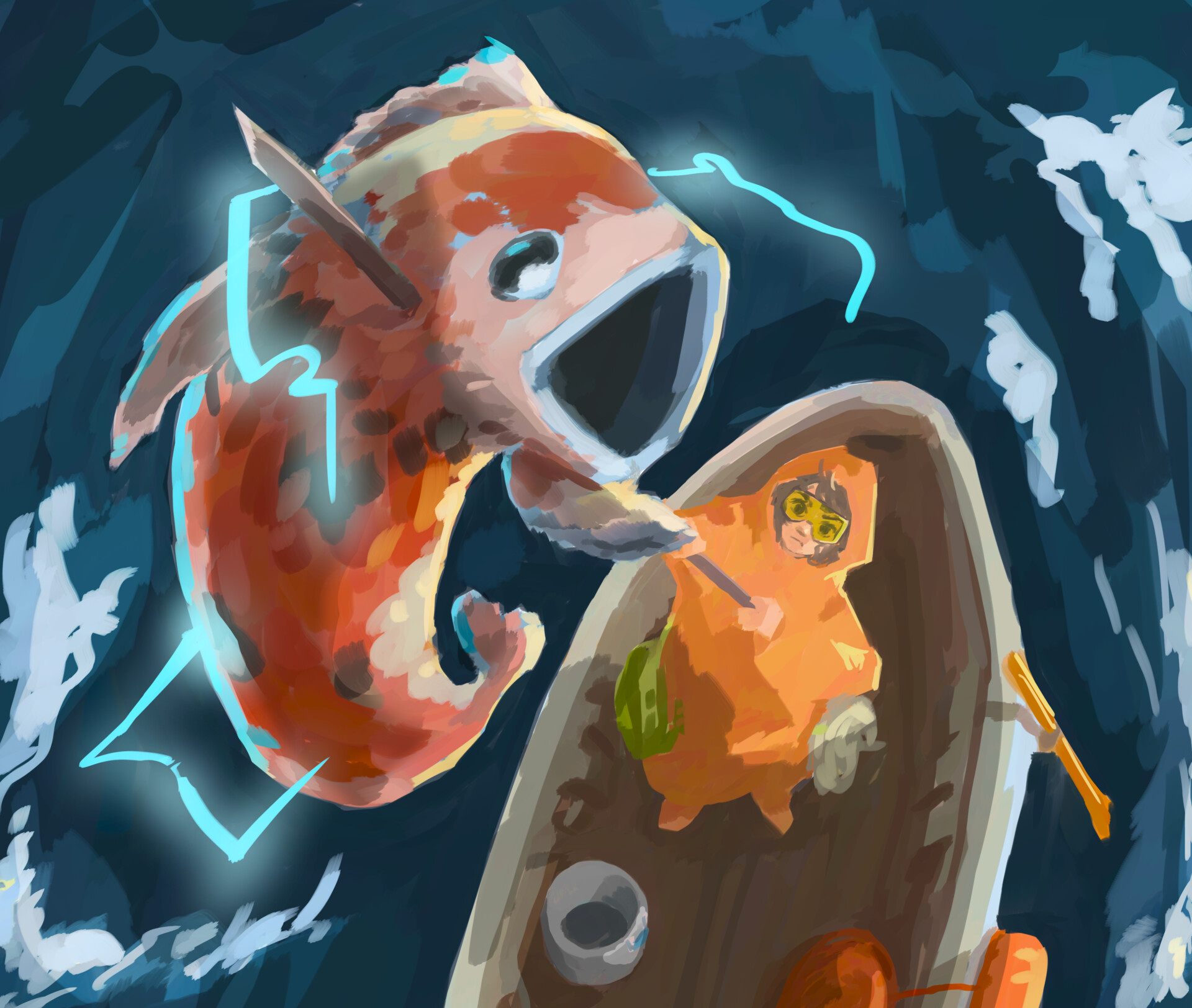 ArtStation - fishing