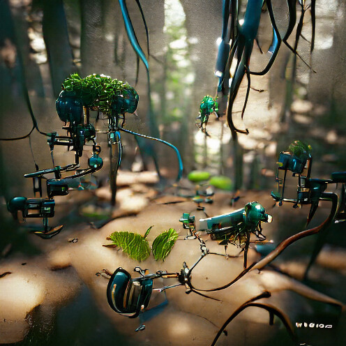 ArtStation - Cyber Forrest