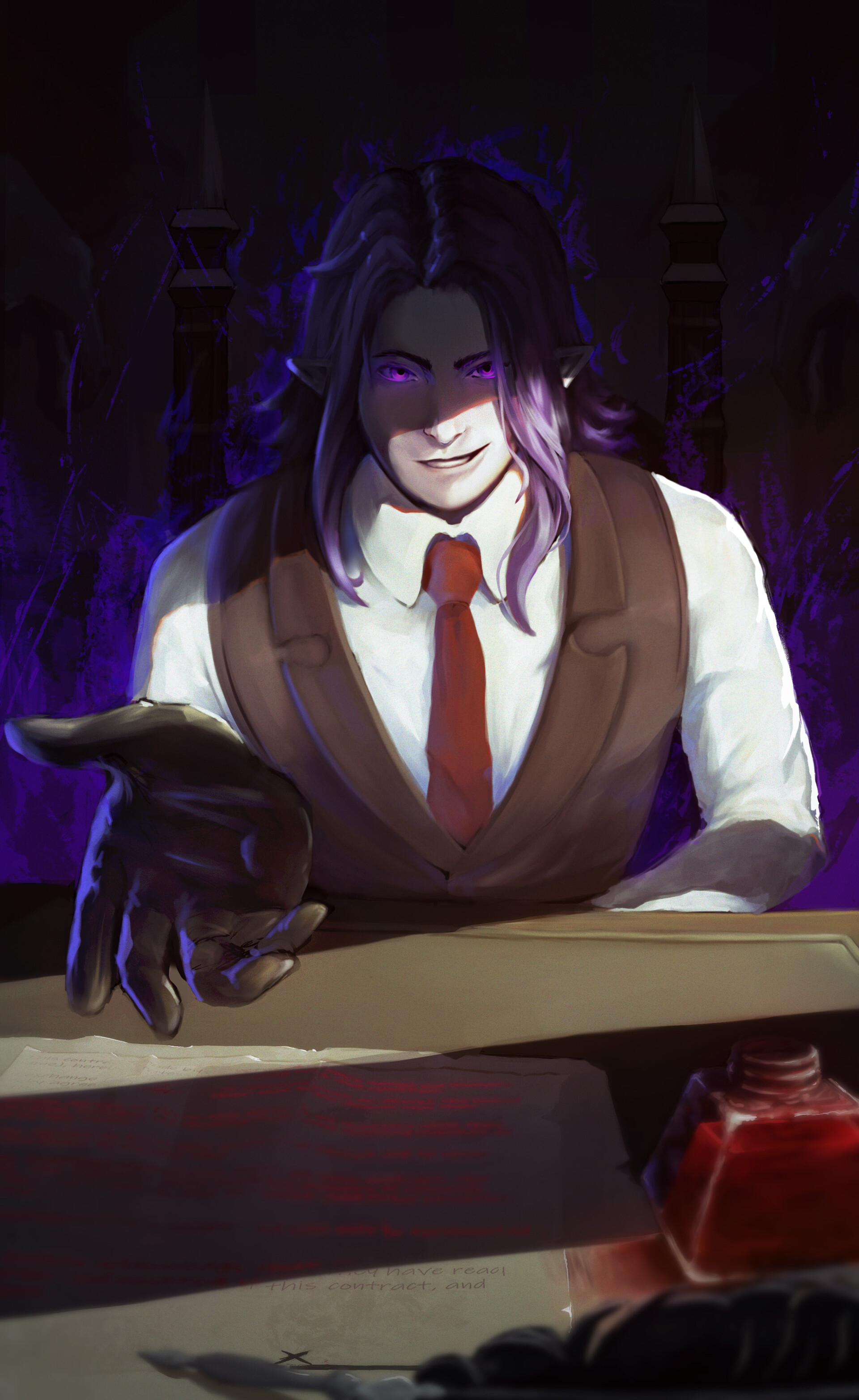 ArtStation - Contract with the Devil