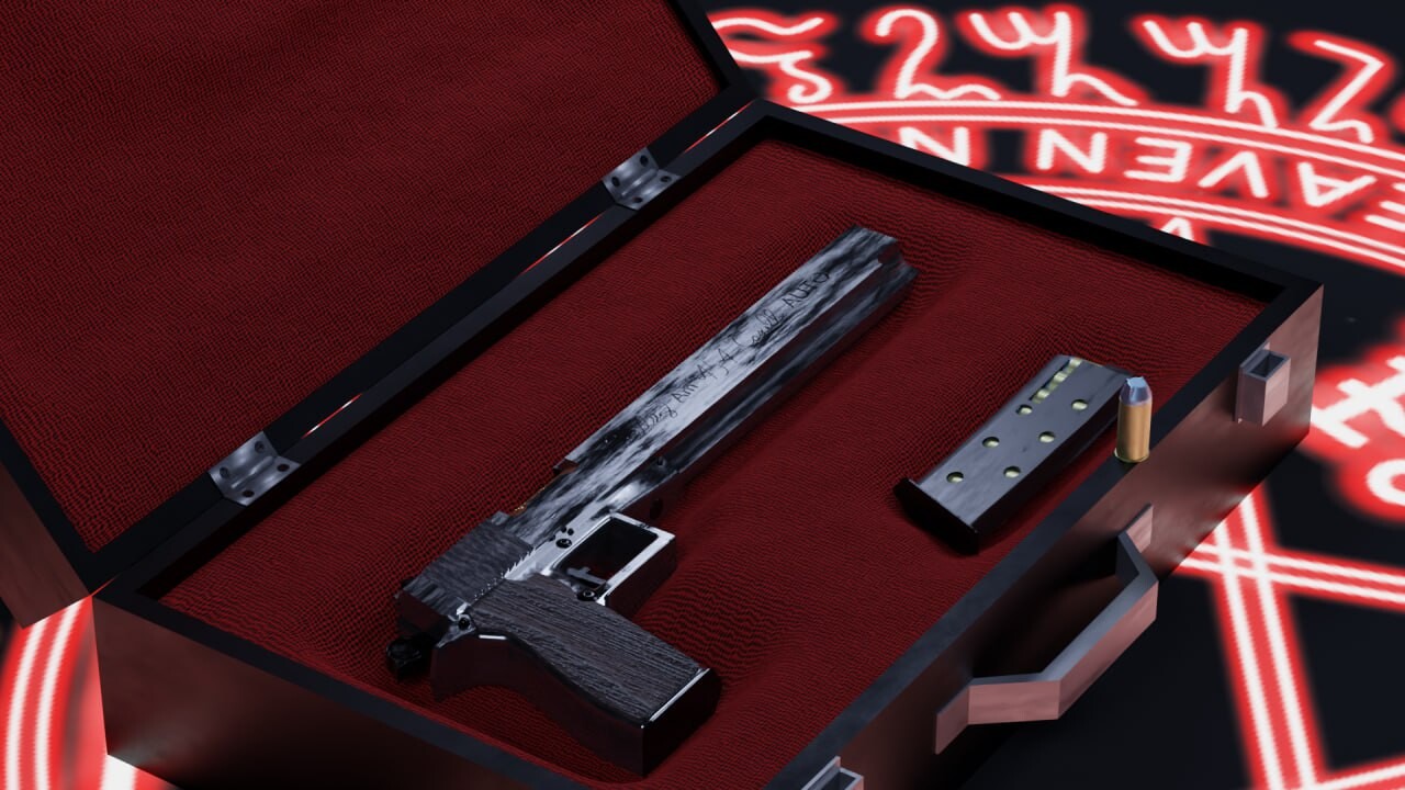 ArtStation - Hellsing pistol