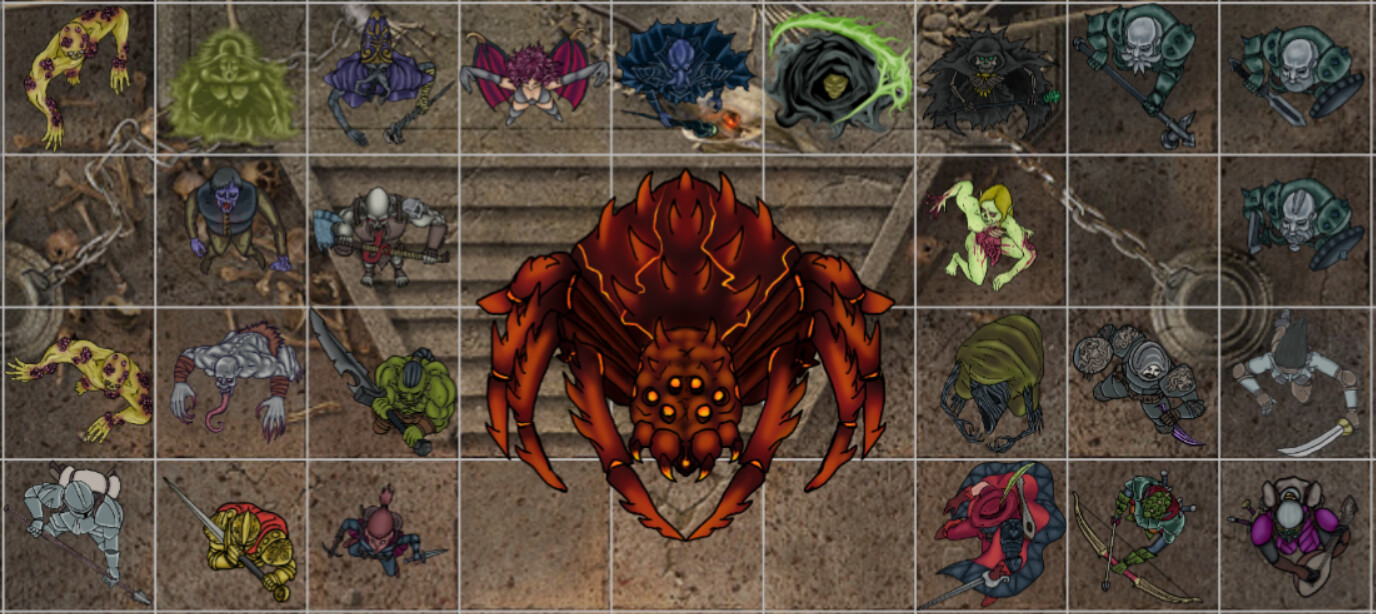 ArtStation - Miscellanea of TTRPG token